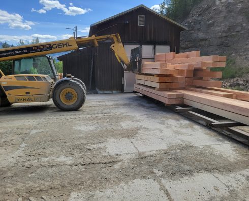 Residential - Whiteman Lumber Co. Custom Timberframes. Sawmill in North ...